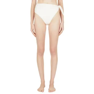 Ziah Femme, Maillots de bain, Blanc, Taille: 38 FR Bas de Bikini &agrave; Cravate Asym&eacute;trique