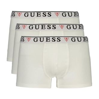 Guess Homme, Sous-v&ecirc;tements, Blanc, Taille: M Boxer Shorts Tri-Pack