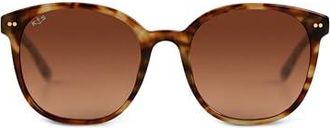 Kapten & Son Lunettes de soleil Nairobi - Pour homme et femme - Avec protection solaire et protection UV - Forme ronde élégante - Unisexe, Havana Tortoise Brown