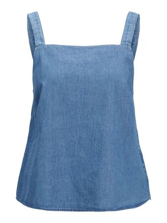 Jack & Jones JACK & JONES Damen JJXX JXKENDRA Chambray TOP SN Blouse, Light Blue Denim, L