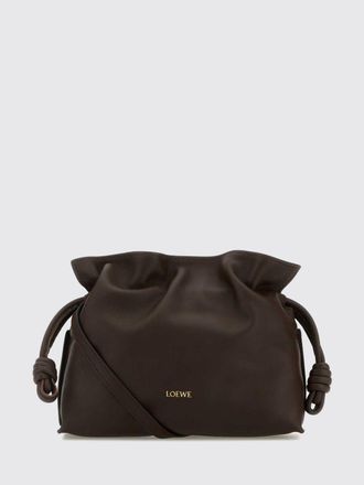 Loewe Mini sac seau Flamenco en cuir de veau avec cordon de serrage