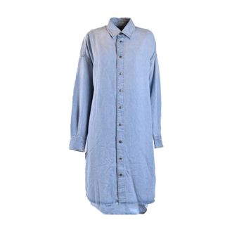 Diesel Hemdkleid - - Dresses - Damen - Blau - XS