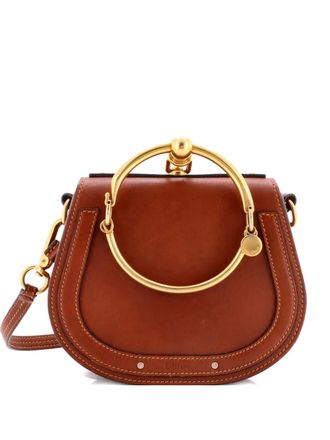 Chlo&eacute; petit sac &agrave; bandouli&egrave;re Nile - Marron