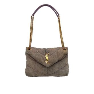 Saint Laurent Pre-owned Leder Schultertasche - - Pre-owned - Damen - Braun - ONE SIZE