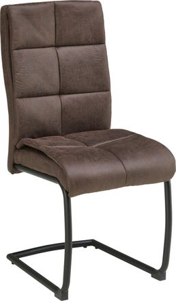 Livetastic Schwingstuhl, Braun, Metall, Textil, U-Form, 38x97x45 cm, Esszimmer, St&uuml;hle, Esszimmerst&uuml;hle, Schwingst&uuml;hle