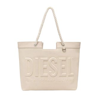 Diesel 3D Tote Bag - - Bags - Damen - Beige - ONE SIZE