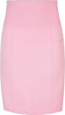 Msgm Jupe Coton Rose