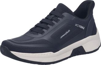 Josef Seibel Herren Low-Top Sneaker Mitchell.08,Weite H (Weit),Wechselfu&szlig;bett,Sportschuhe,Freizeitschuhe,Turnschuhe,dunkelblau,41 EU