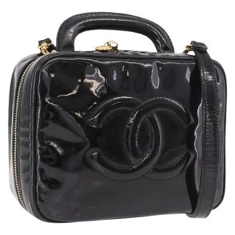 Chanel Pochette cosm&eacute;tique vintage Pre-owned - Femme - Pre-owned - Noir - Taille: ONE Size