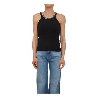 Pinko Redbull Tanktop - - Tops - Damen - Schwarzk - L