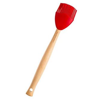 LE CREUSET Le Creuset Craft Backpinsel aus Silikon, 26 cm, Kirschrot, 93010609060000