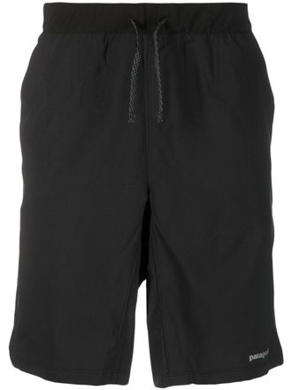Patagonia short &agrave; taille &agrave; lien de resserrage - Noir