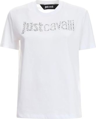 Just Cavalli Femme, Tops, Blanc, Taille: 42 FR T-shirt