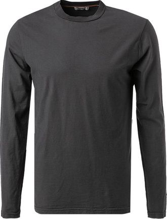 Crossley Herren Longsleeve grau Baumwolle