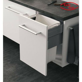 Hailo Panier à linge encastrable 33L Hailo Laundry Carrier 450