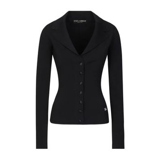Dolce & Gabbana Damen, Jacken, Schwarzk, MGr&ouml;&szlig;e