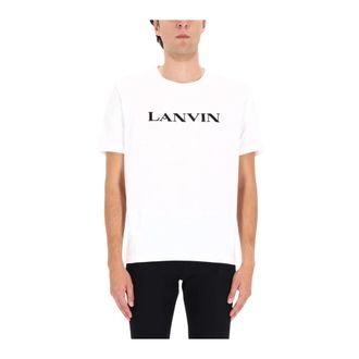 Lanvin Ribbon T-Shirt - - Tops - Herren - Wei&szlig; - S