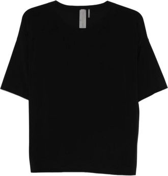 Norma Kamali Femme, Tops, Noir, Taille: 38 FR T-Chemises