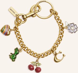 Coach Taschenanhänger gold