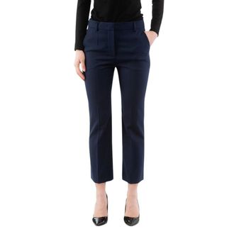 Moschino Femme, Pantalons, Bleu, Taille: 36 FR Pantalons