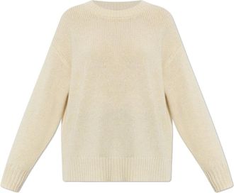 Lisa Yang Joyje Pull en Cachemire - Femme - Pulls - Jaune - Taille: 38 FR