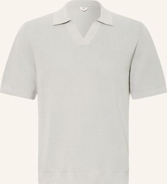 Arket Arket Strick-Poloshirt blau