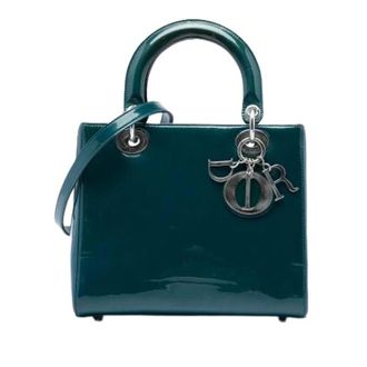 Dior Sac &agrave; main Lady Dior doccasion - Femme - Pre-owned - Bleu - Taille: ONE Size