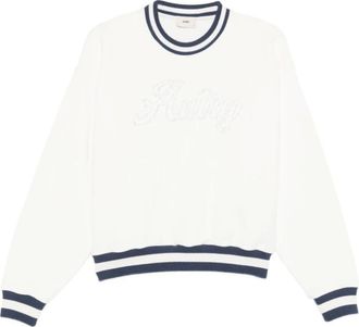 Autry Femme, Sweatshirts et sweats &agrave; capuche, Blanc, Taille: 38 FR SweaT-shirt