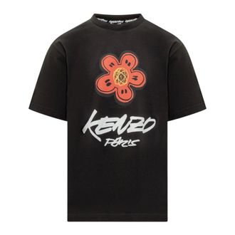 Kenzo Homme, Tops, Noir, Taille: XS Futura Classic T-shirt