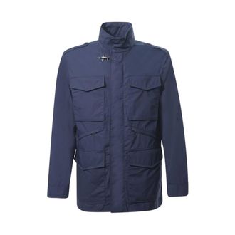 Fay Field Jacket - Homme - Vestes - Bleu - Taille: S