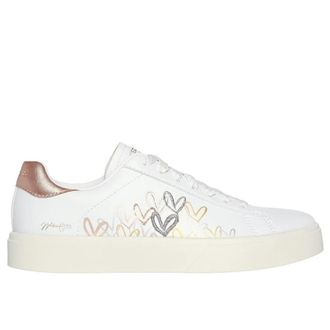 Skechers Wei&szlig;e Sneaker mit Herzthema - - Shoes - Damen - Wei&szlig; - 35 EU