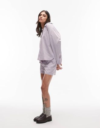 Résumé Resume - Blouse densemble à enfiler à rayures avec col V - Cuivre-Multicolore