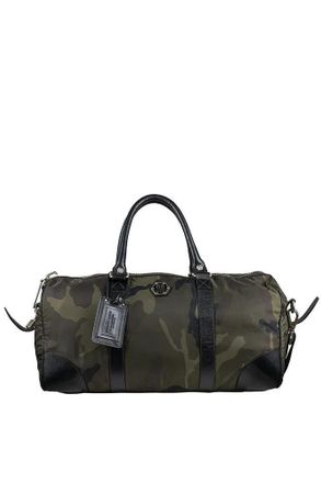 Philipp Plein Koffer - Cylindrical Khaki Nylon Travel Bag - Gr. unisize - in Schwarz - f&uuml;r Damen