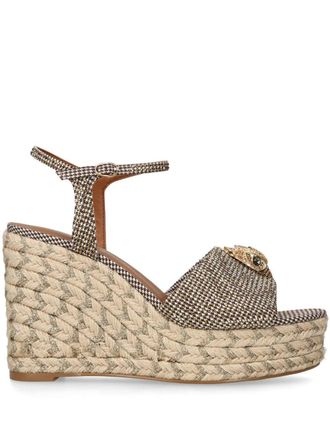 Kurt Geiger espadrilles Kensington 105 mm à ornements - Tons neutres