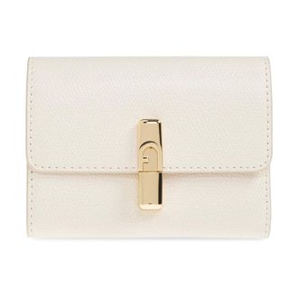 Furla Femme, Accessoires, Beige, Taille: ONE Size Iride Small Wallet