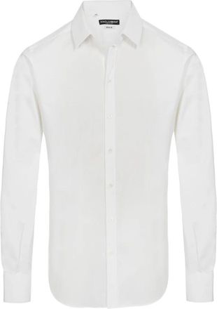 Dolce & Gabbana Herrenhemd Zeitloses Design Hochwertige Verarbeitung - - Shirts - Herren - Wei&szlig; - XS
