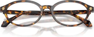 Versace Femme, Accessoires, Brun, Taille: 53 MM Ve3393D Optical Frame