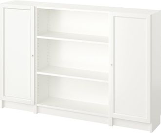 IKEA BILLY / OXBERG Regalkomb. mit T&uuml;ren