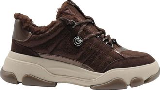 Pinko Pinko, Femme, Chaussures, Brun, Taille: 37 EU Athena 01 Baskets