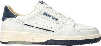 Mephisto Marius Baskets pour homme, Blanc., 42 EU