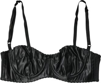 Dolce & Gabbana Femme, Sous-v&ecirc;tements, Noir, Taille: 40 FR Soutien-gorge balconnet &agrave; armatures semi-rembourr&eacute;