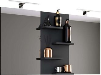 ebuy24 Ebuy24 - Bac de badge miroir Budasi 0 Noir