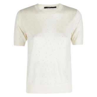 Seventy Femme, Pulls, Beige, Taille: 42 FR Giro Mezza Manica