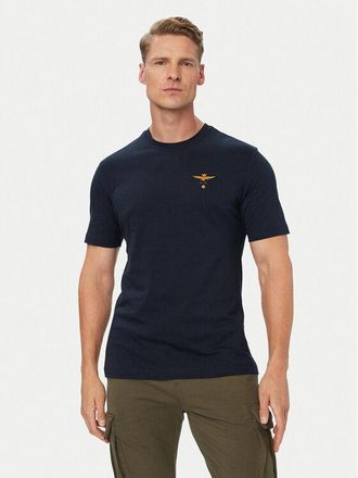 Aeronautica Aeronautica Militare T-Shirt 262TS1580UJ00372 Dunkelblau Regular Fit