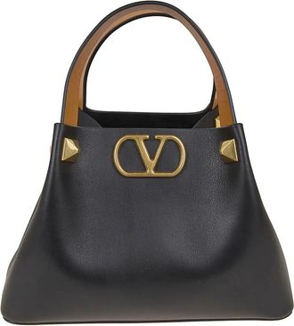 Valentino Garavani Femme, Sacs, Noir, Taille: ONE Size VLogo Signature Small Tote