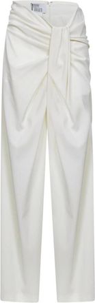 Giuseppe Di Morabito Femme, Pantalons, Blanc, Taille: 38 FR Asymmetric High-Rise Pantalons