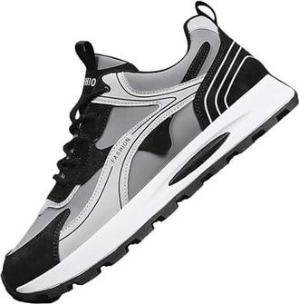 Generic Baskets pour homme - Noir - Chaussures de sport - Chaussures de montagne - Chaussures de course sur route - L&eacute;g&egrave;res et respirantes - Chaussures de mar