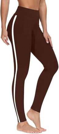 Generic Legging de sport pour femme - Opaque - Pantalon de yoga - Taille haute - Pantalon de sport - Pantalon de fitness - Push Up - Legging de yoga - Stretch