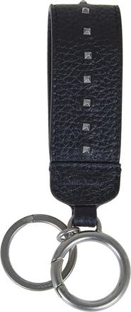 Valentino Garavani Homme, Accessoires, Noir, Taille: ONE Size Key Ring Rockstud