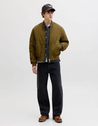 Jack & Jones Jeans aus schwarzem Denim